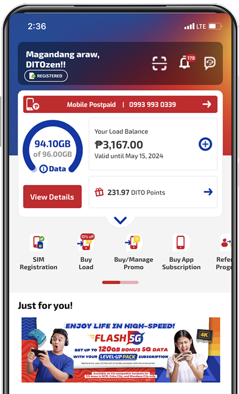 Get The Best Mobile Postpaid FlexPlans With DITO!
